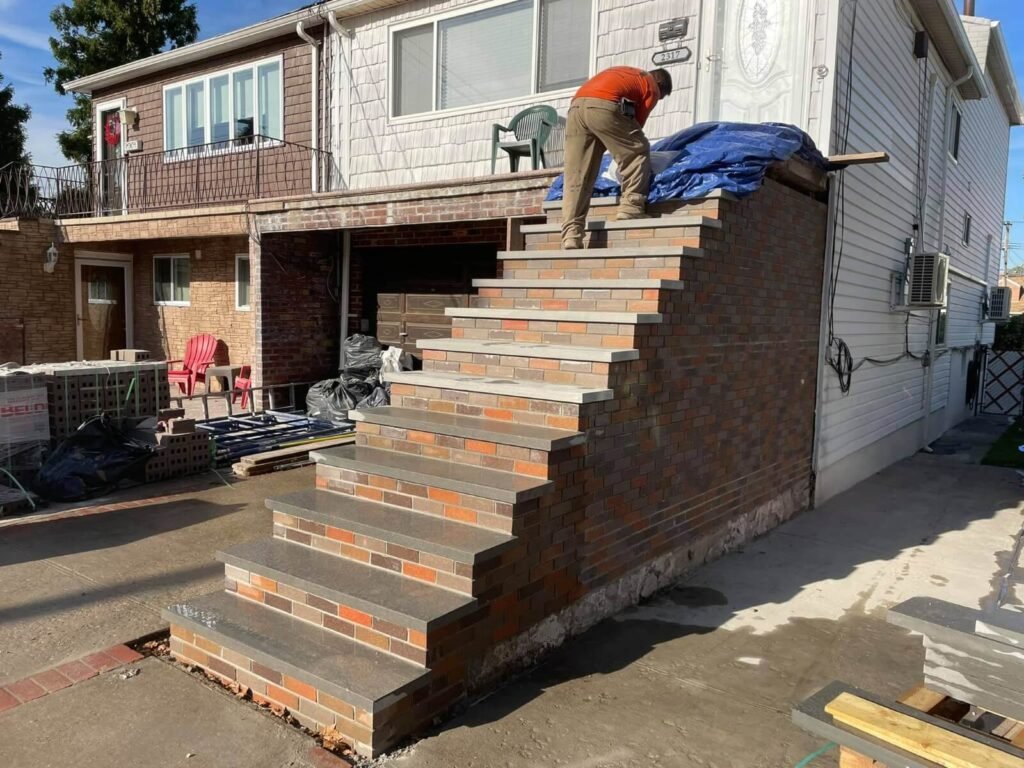 Stoop And Porch Repair In NYC | Brick Tech Contracting Corp