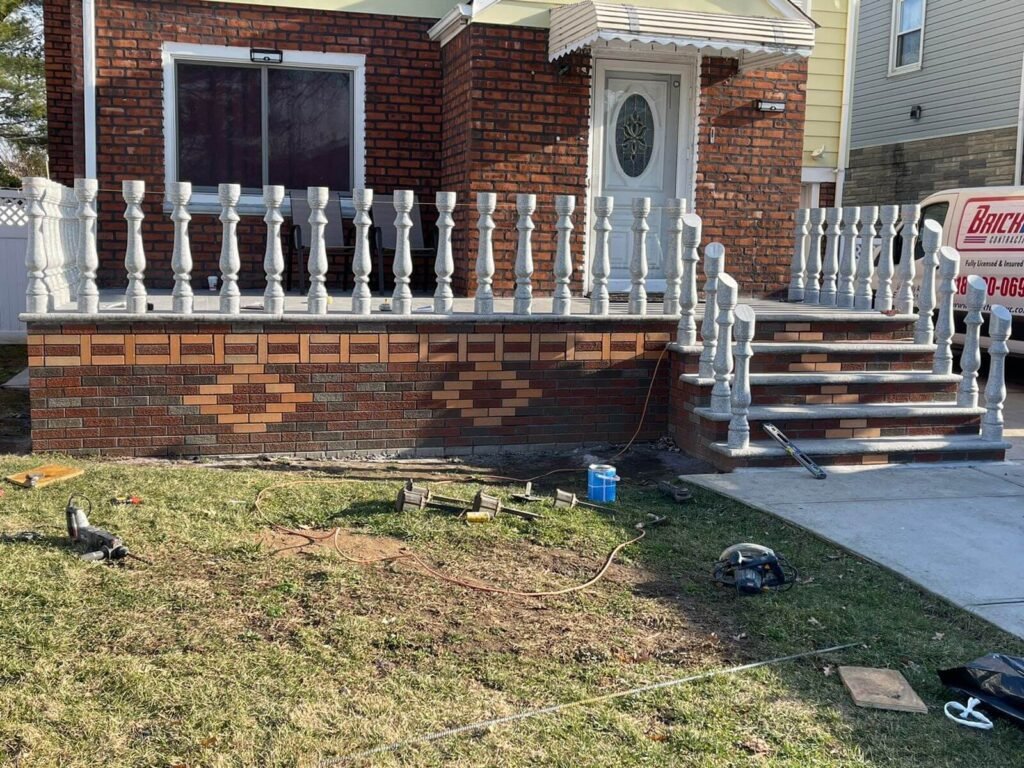 Stoop And Porch Repair In NYC | Brick Tech Contracting Corp